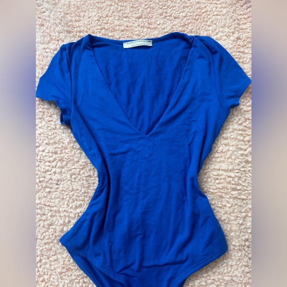 Pomelo | Tops | Royal Blue Bodysuit | Poshmark